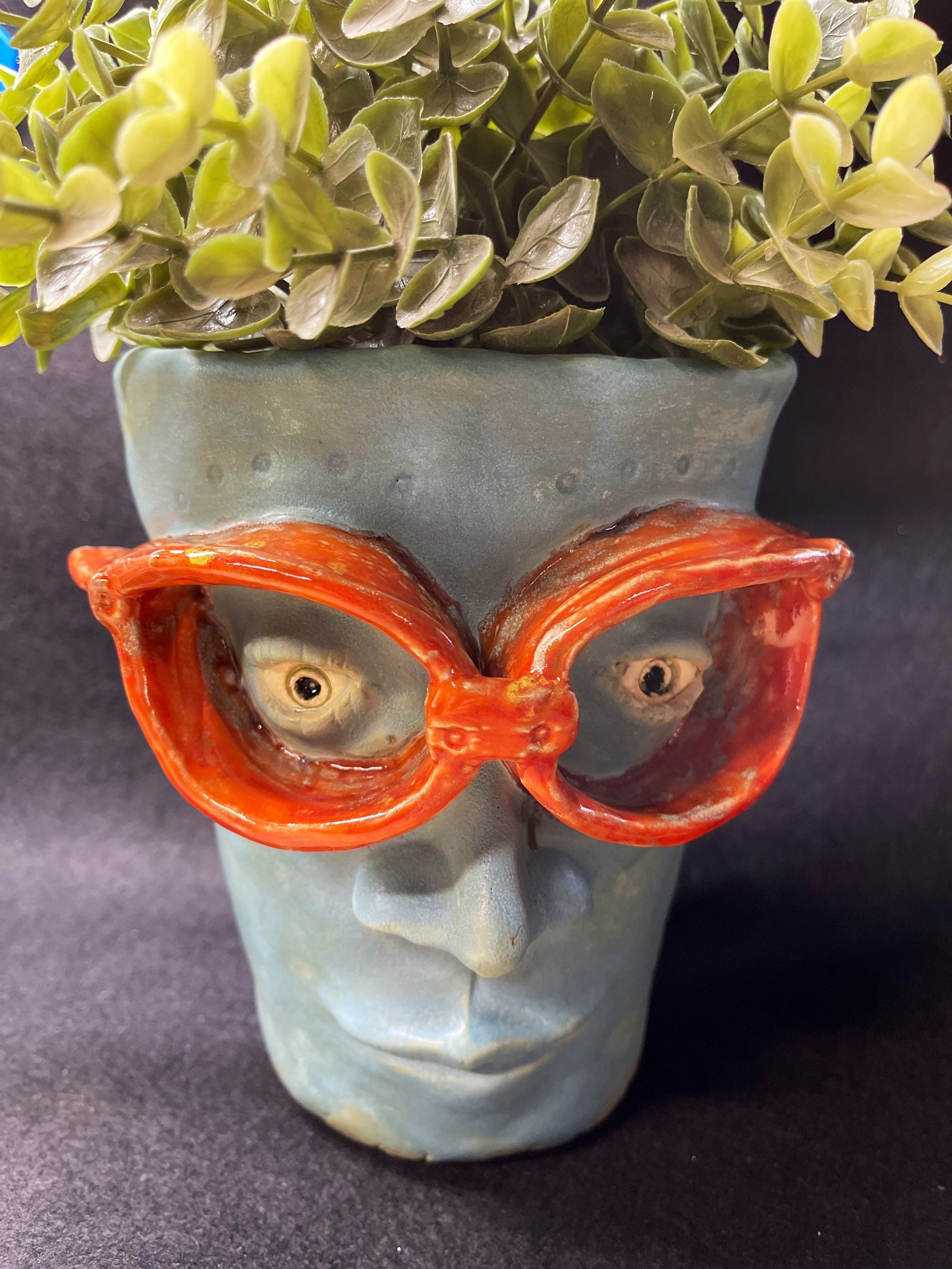 Face Planter - Red Glasses