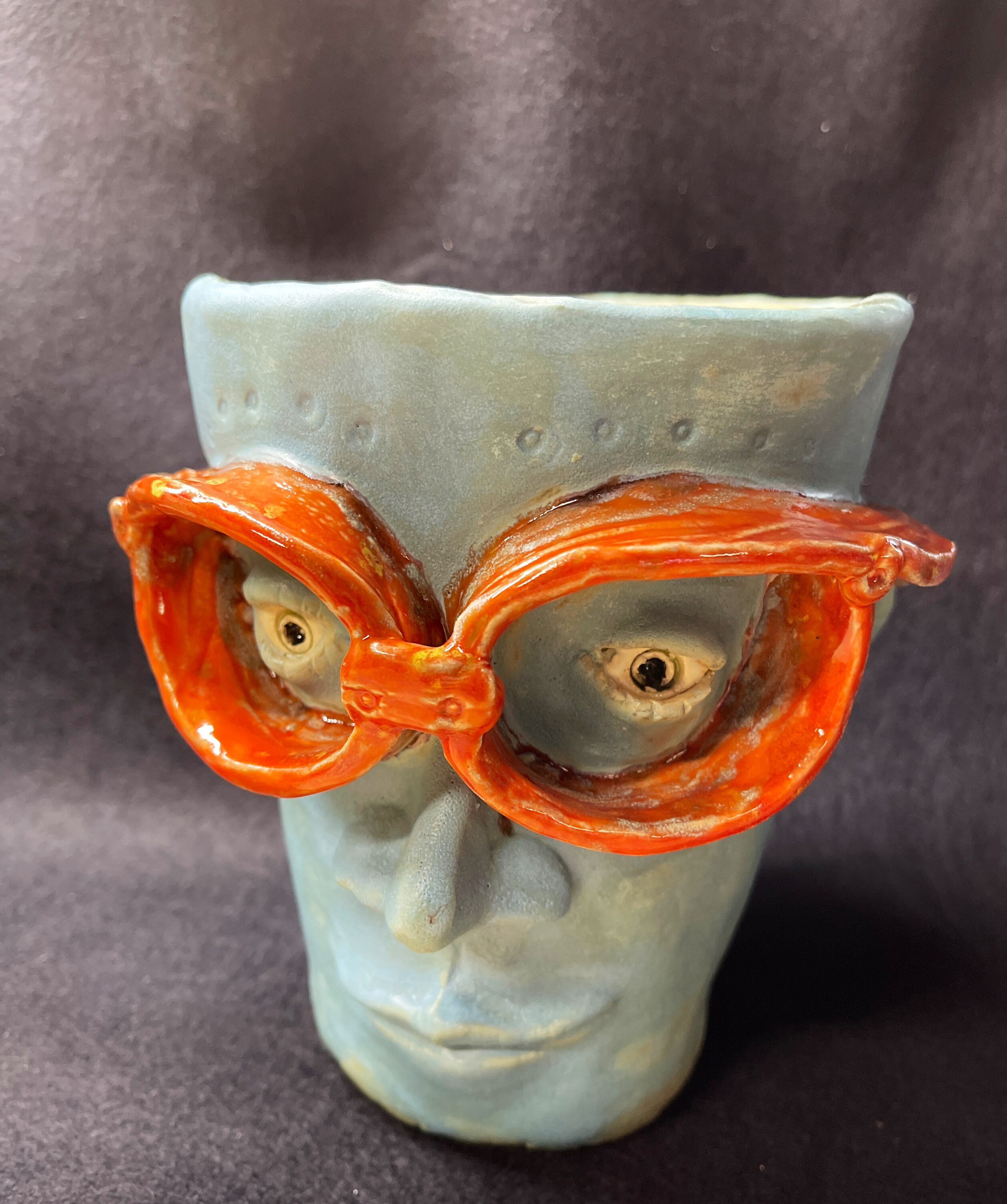 Face Planter - Red Glasses