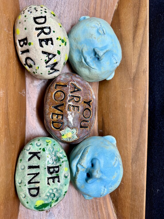 Whimsical Clay Pots and Sculptures
