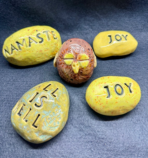 Whimsical Clay Pots and Sculptures