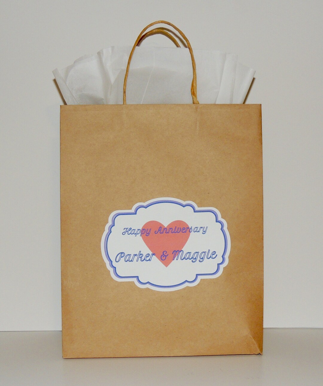 Large Custom Sticker Personalize Your Wedding, Birthday, Anniversary ...