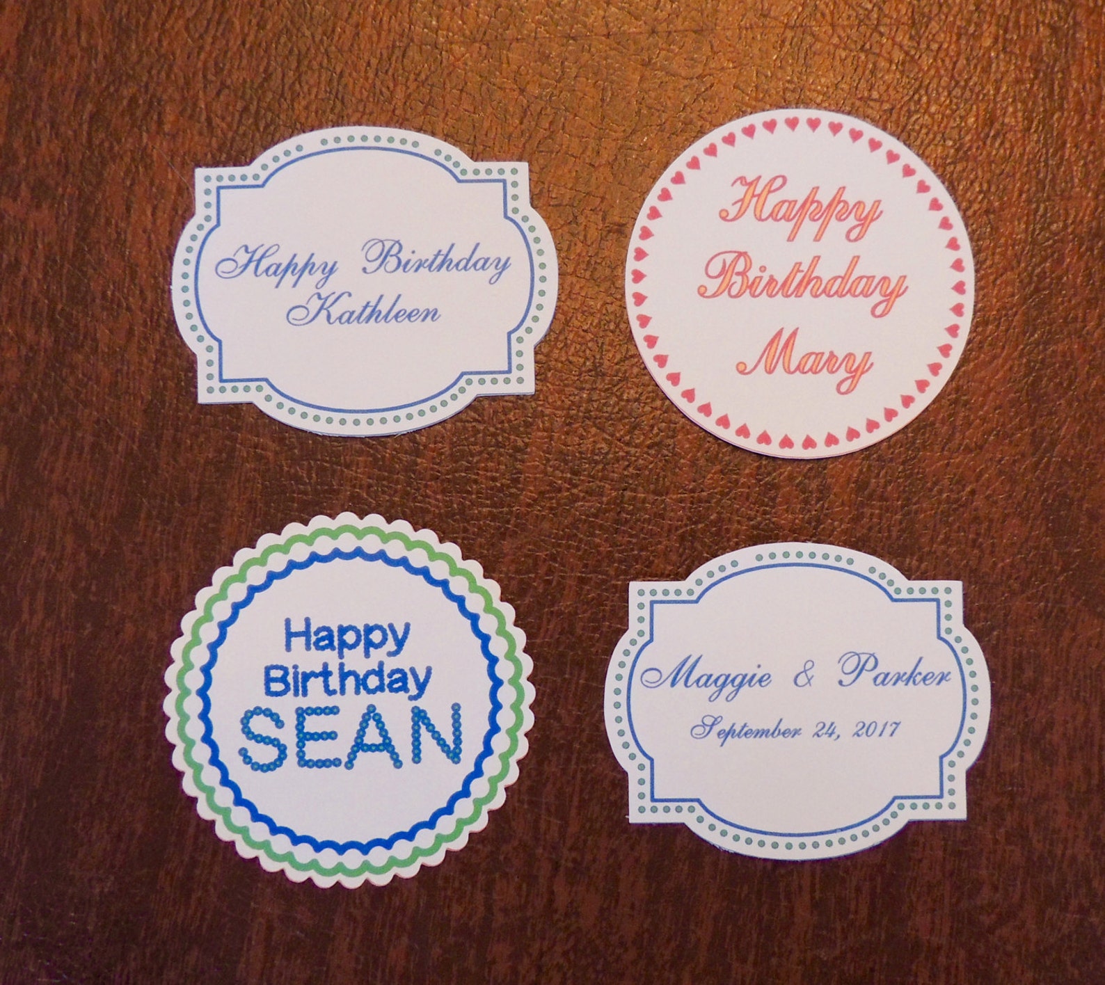 Custom and Personalized Stickers Party Favors for Weddings, Birthdays ...