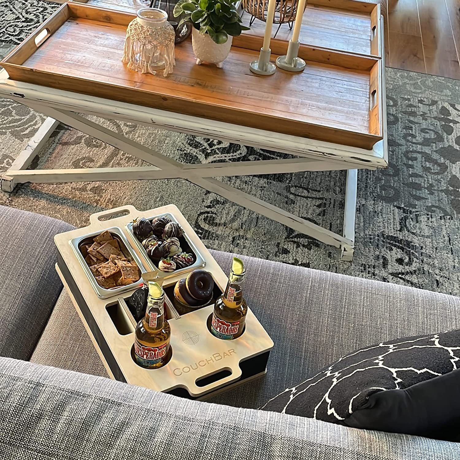 Couch Bar Mini Handmade Wooden Snacksbar Couch Butler Netflix and Chill ...