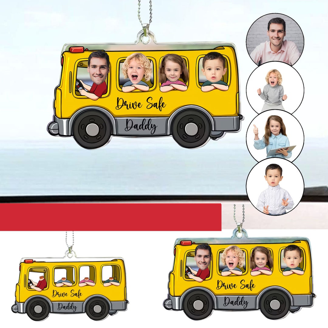 Customized Photo Drive Safe Daddy, Love Gift for Family, Personalized ...