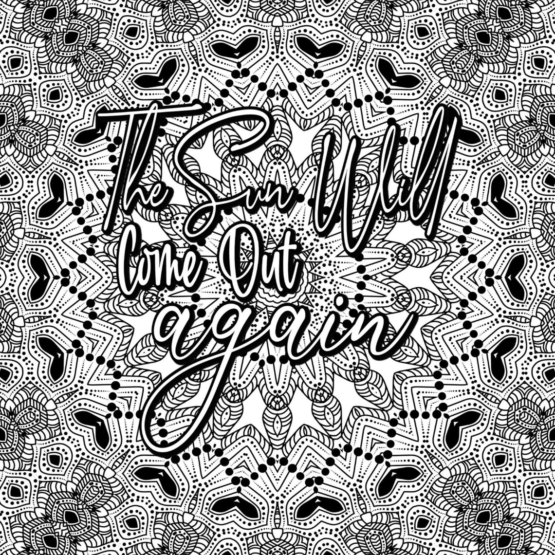 Mental Health Matters Coloring Sheets - Etsy