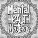 Mental Health Matters Coloring Sheets - Etsy