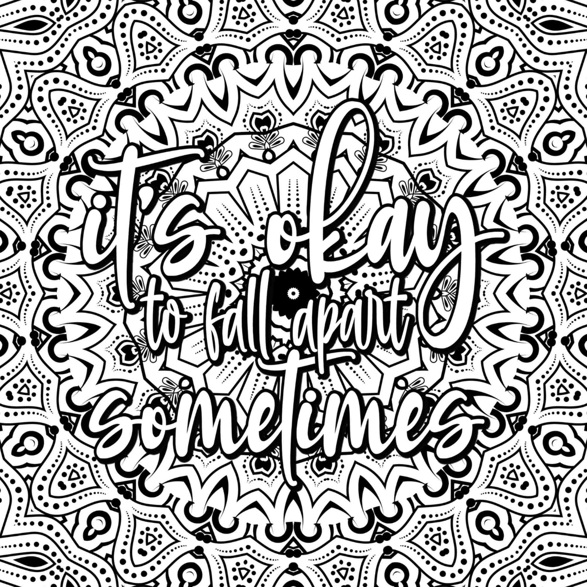 Mental Health Matters Coloring Sheets - Etsy