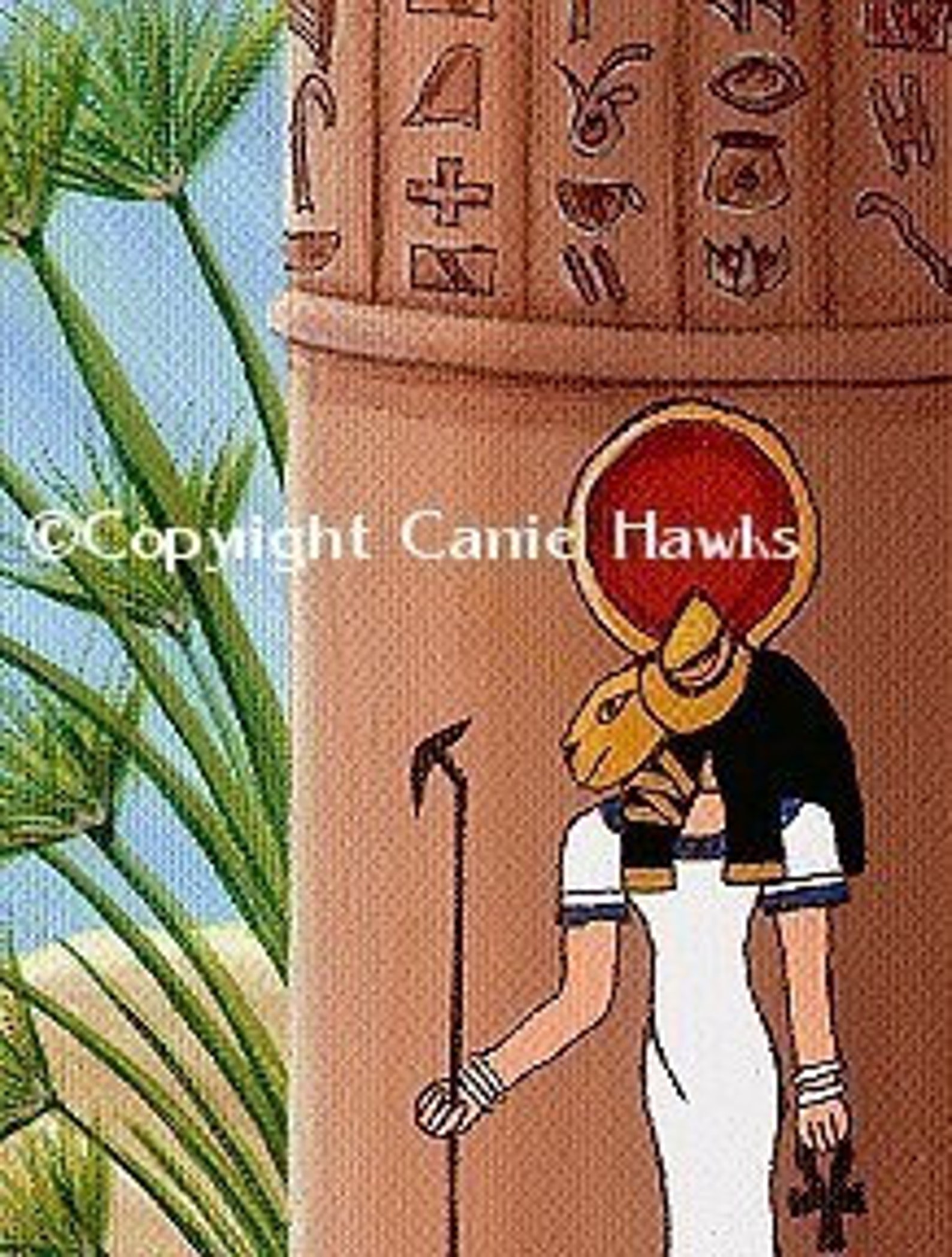 Bast Cat Art Bastet Egyptian Goddess Temple Fantasy Cat Art Print Mau ...