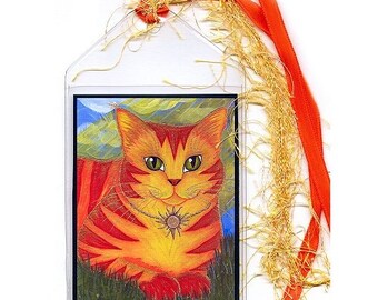 Wizard Cat Bookmark Merlin Magician Cat Bookmarker Magic Cat