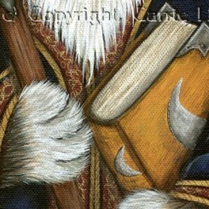 Wizard Cat Art Cat Painting Merlin Magician Sorcerer Fantasy Cat Art ...