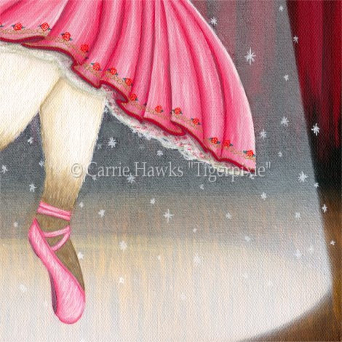 Siamese Cat Art Ballerina Cat Painting Ballet Dancer Cat - Etsy