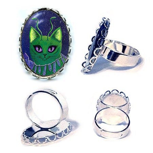 Cat Ring - Etsy