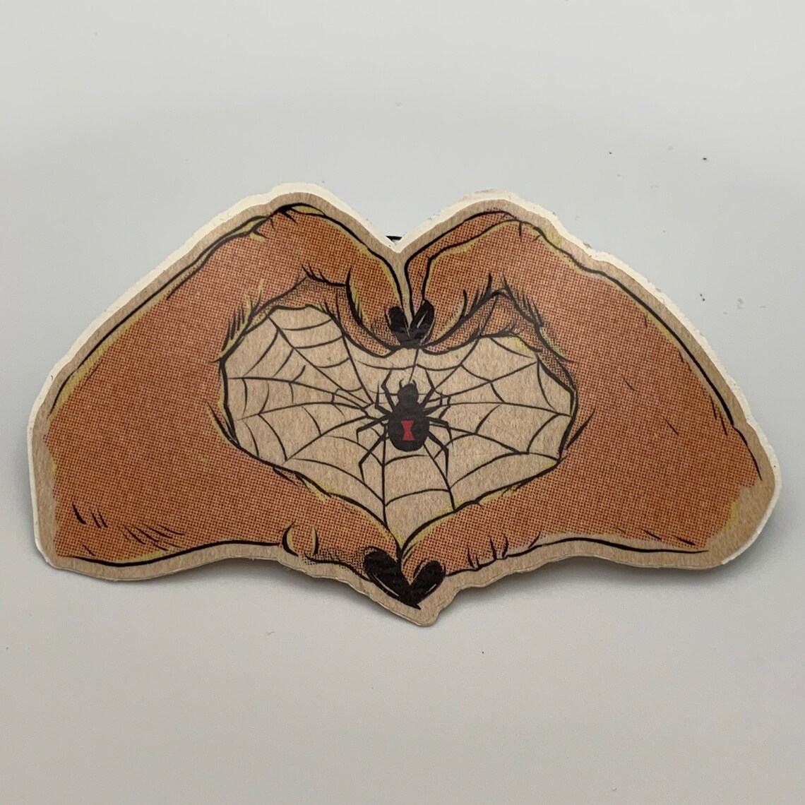 Black Widow Sticker - Etsy