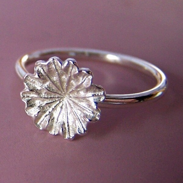 Poppy Flower Ring - Etsy