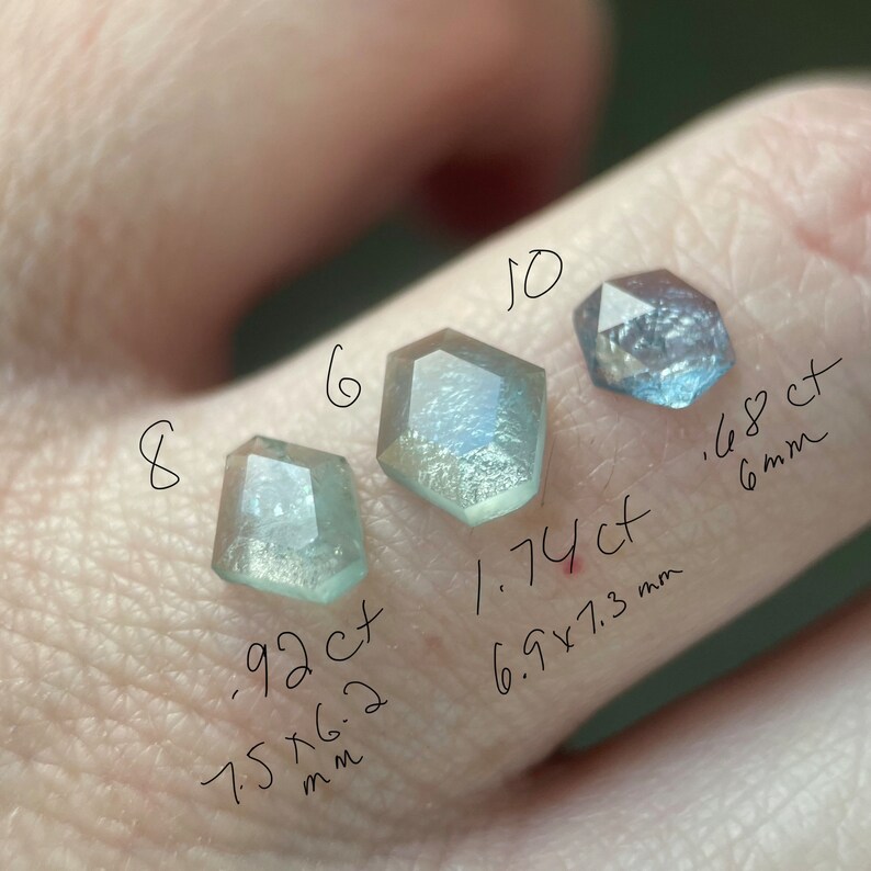 Montana Sapphire Bezel Set Signet Ring in 14k Gold Made to - Etsy