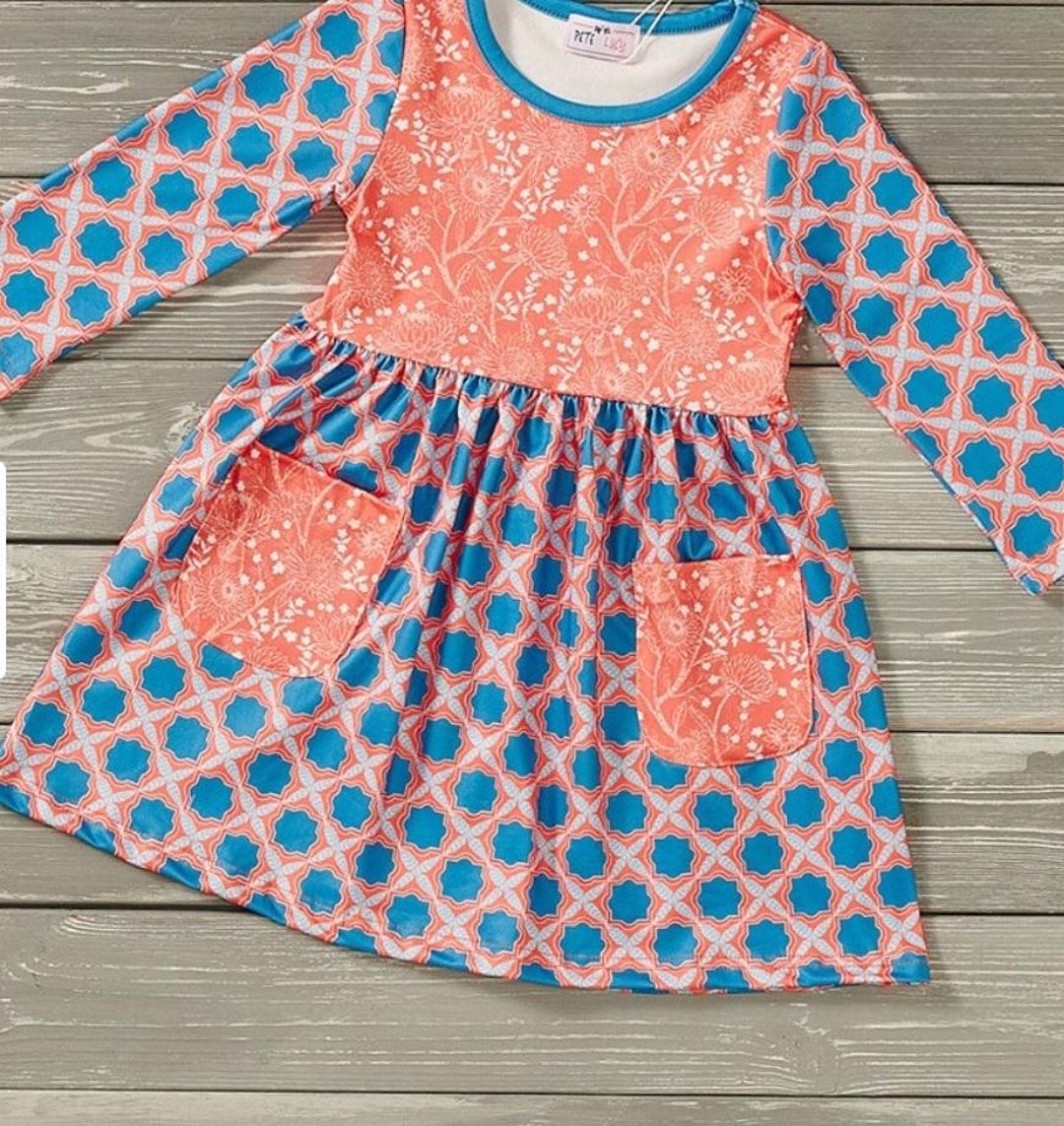 Orange and Teal Medley - Etsy