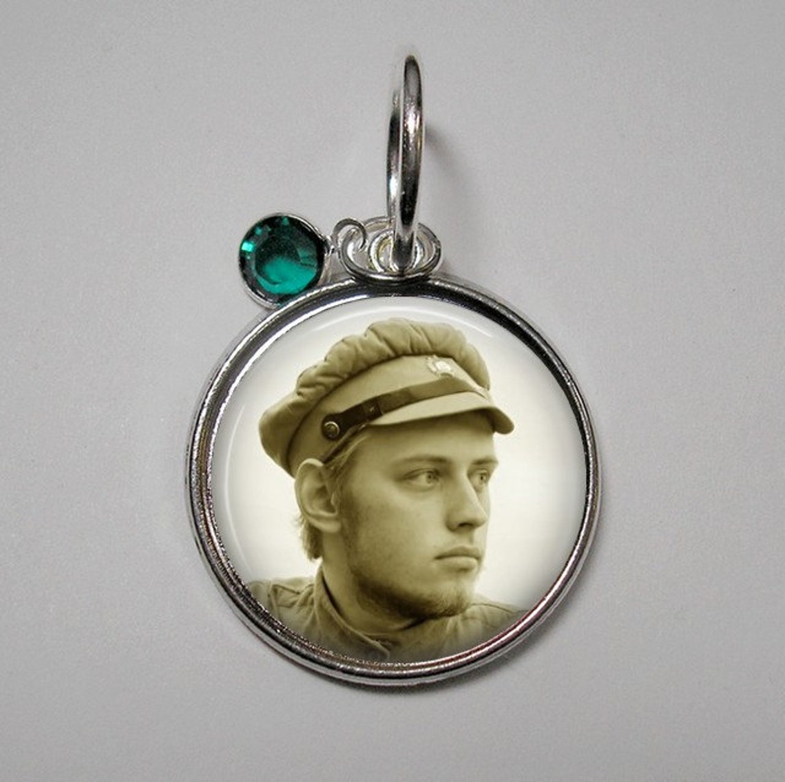 Custom Wedding Bouquet Charm Double Sided With Photo and - Etsy