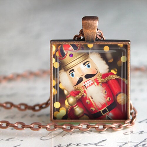 Christmas Nutcracker Pendant Necklace or Key Chainchristmas - Etsy