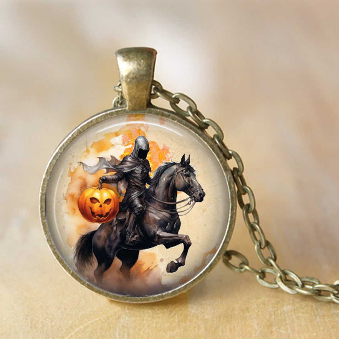 Headless Horseman Necklace, Pendant or Key Chain, Headless Horseman ...