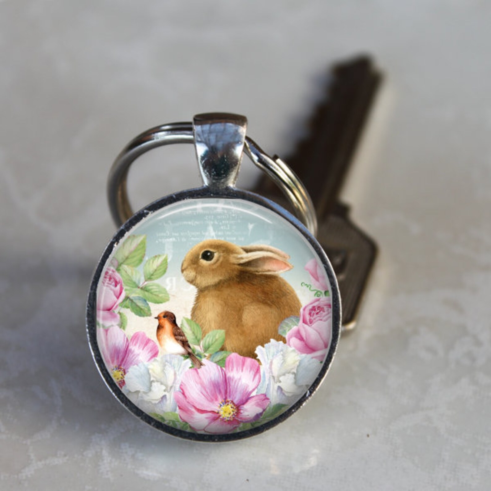 Bunny Necklace, Easter Necklace, Bunny Pendant, Rabbit Necklace, Rabbit ...