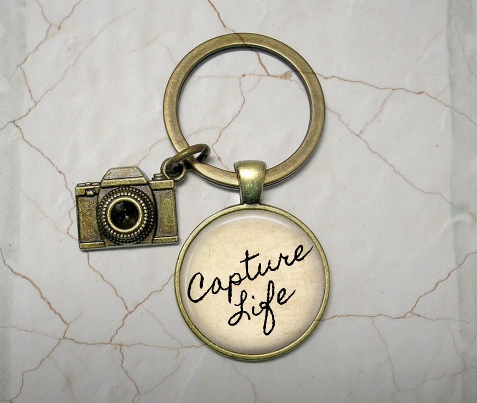 Capture Life Photography Key Chain or Necklace With Camera - Etsy