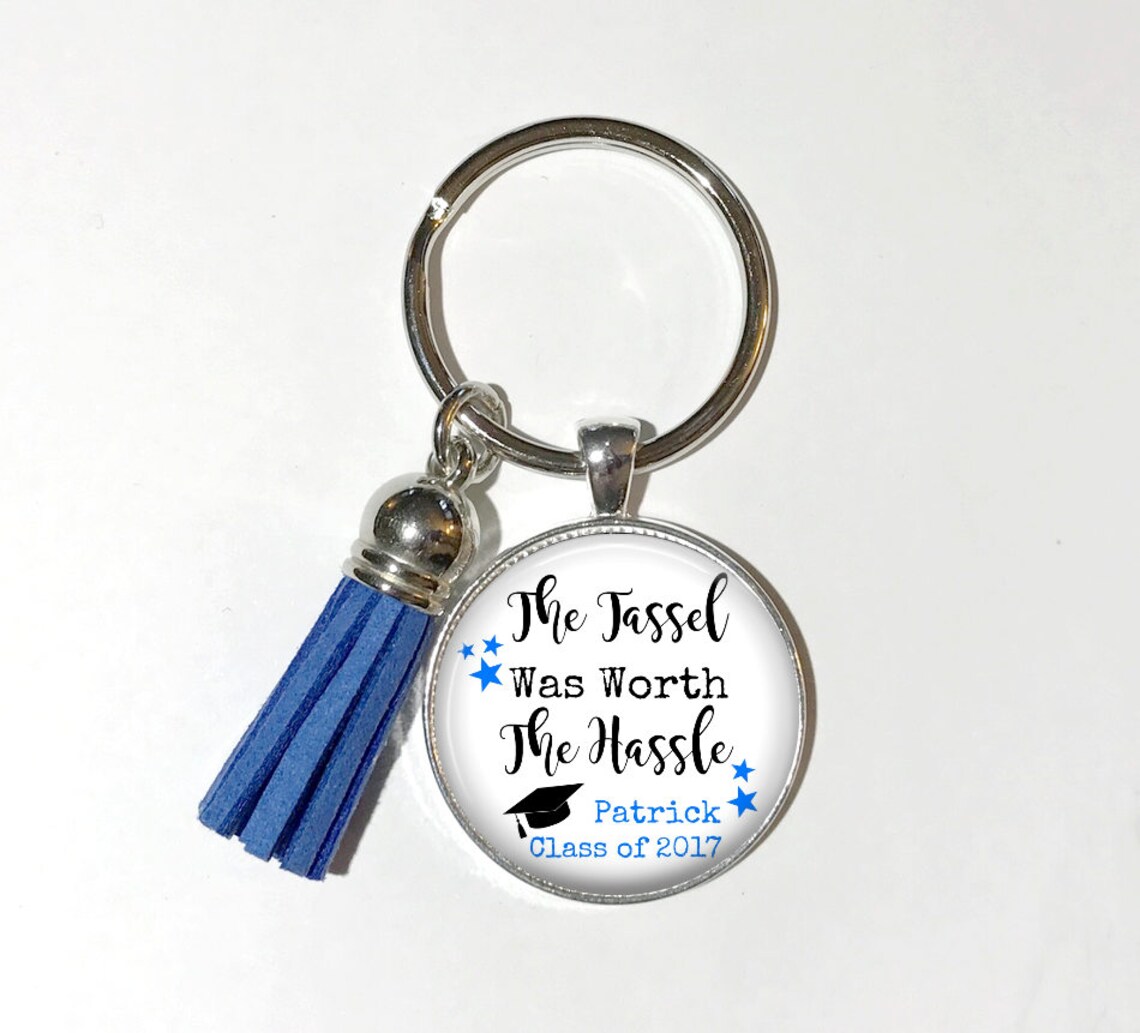 Custom Graduation Key Chain With Tassel - the Tassel Was Worth the ...