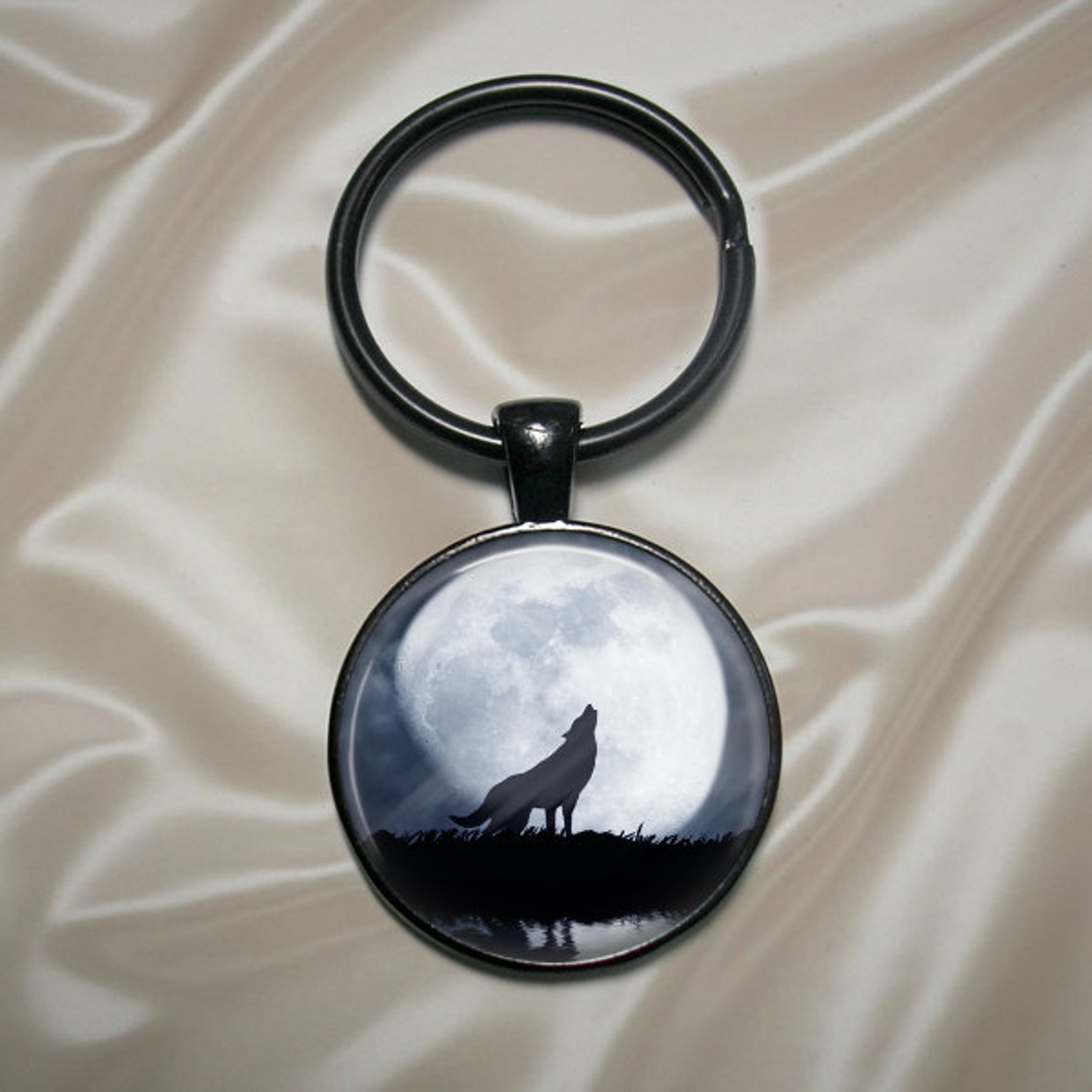 Beware the Full Moon Artist's Pendant Necklace or Key - Etsy