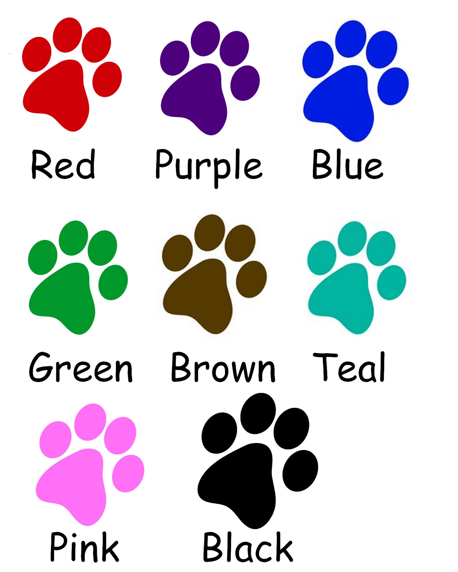 When I Needed a Hand, I Found Your Paw - Pet Key Chain - Double Sided ...