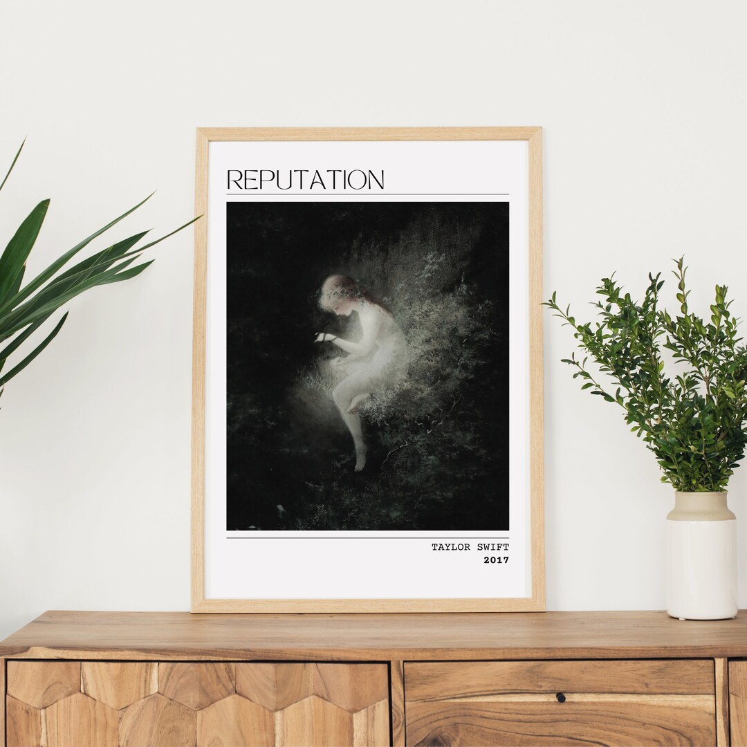 Taylor Inspired Rep Album Poster Tay Fan Merch Wall Art Painting ...
