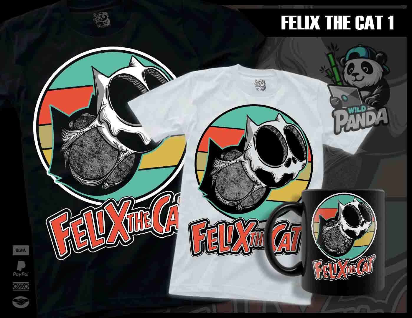 Felix the Cat Vector Image Png Dtf Dtg Editable - Etsy