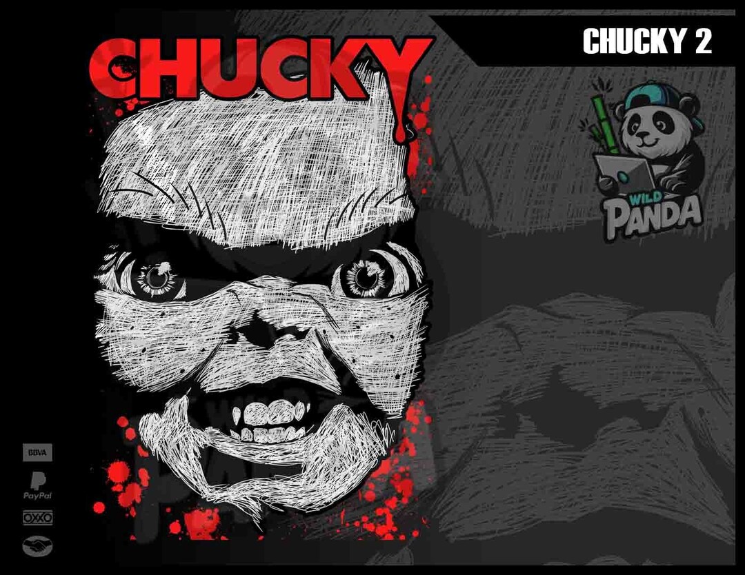 Chucky Vector Image Png Dtf Dtg Editable - Etsy