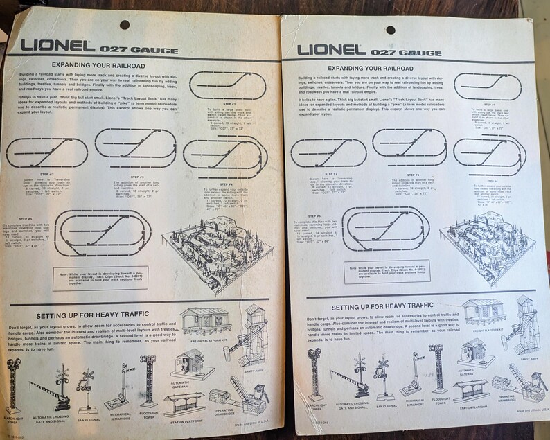 Lionel 027 Gauge Curved Tracks in Package - Etsy
