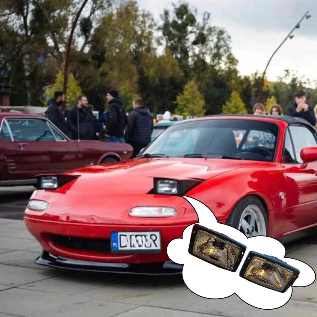 Low Profile Headlights Kit Rectangle Lights for Mazda Mx5 Miata Na - Etsy