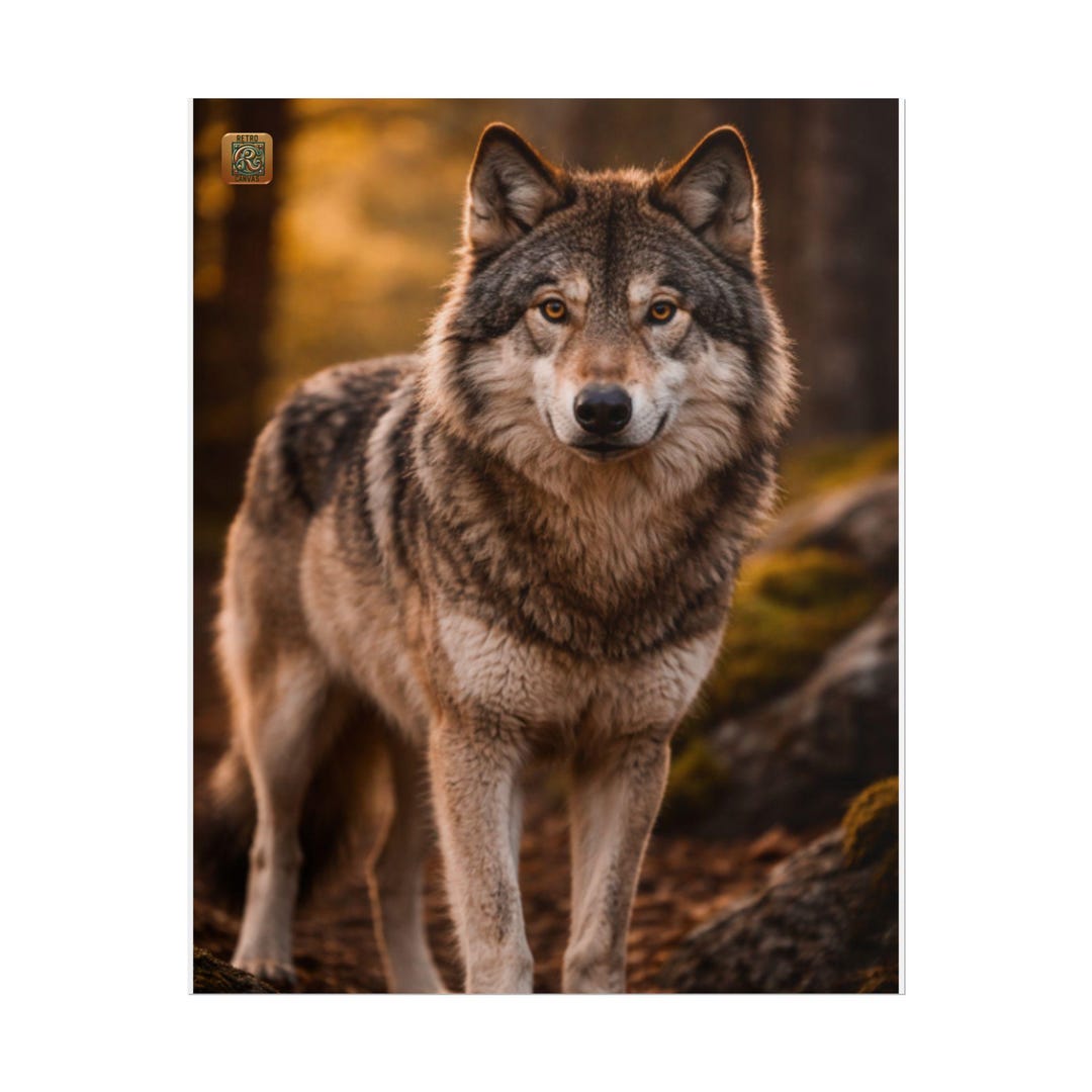 Wolf Poster| Inspirational Wall Art - Etsy