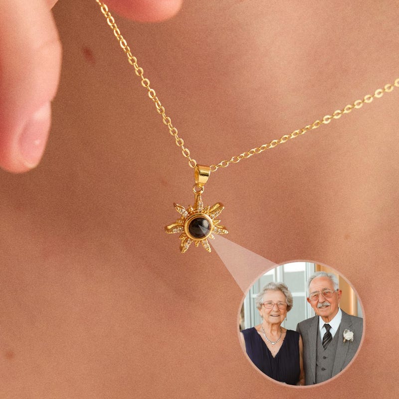 Necklace With Picture Inside - Etsy