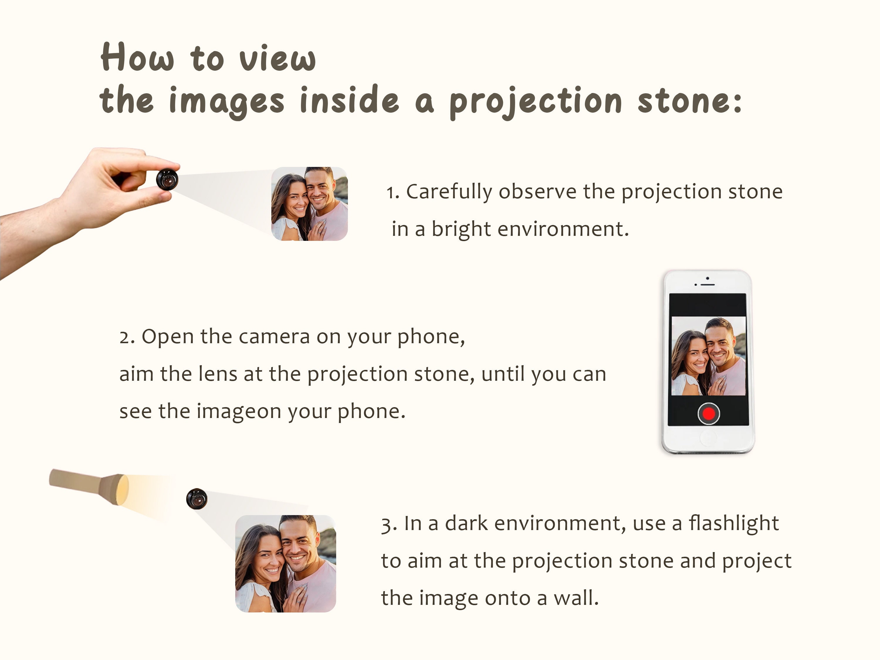 Personalized Letter With Photo Projection Necklace, Custom Initial ...