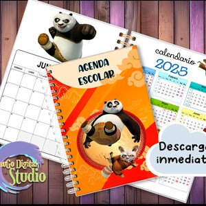 Printable School Planners Set 2024-2025 With Anime Characters Immediate ...