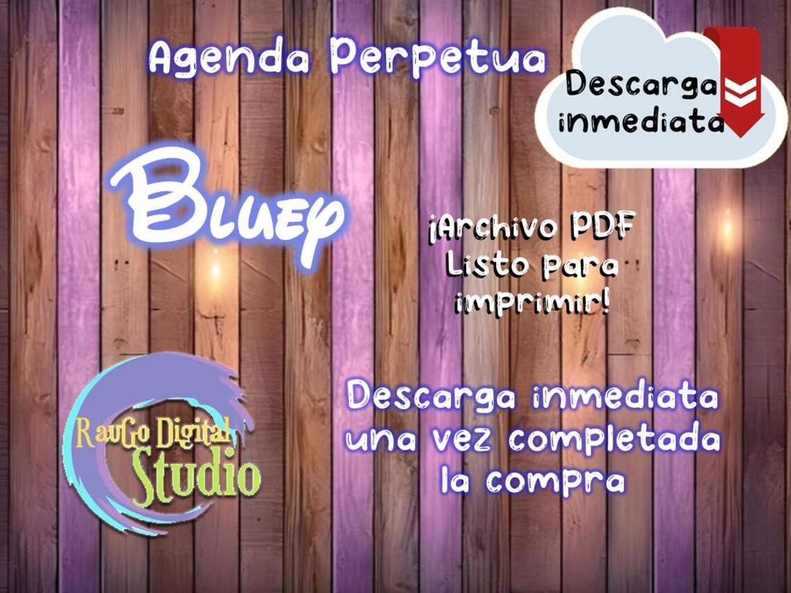 Bluey Perpetual Planner Bluey Perpetual School Diary Printable and ...