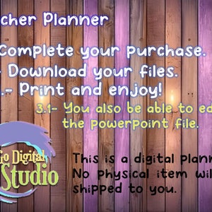 Inside-out Joy Teacher Planner 2024-2025 Digital and Printable ...