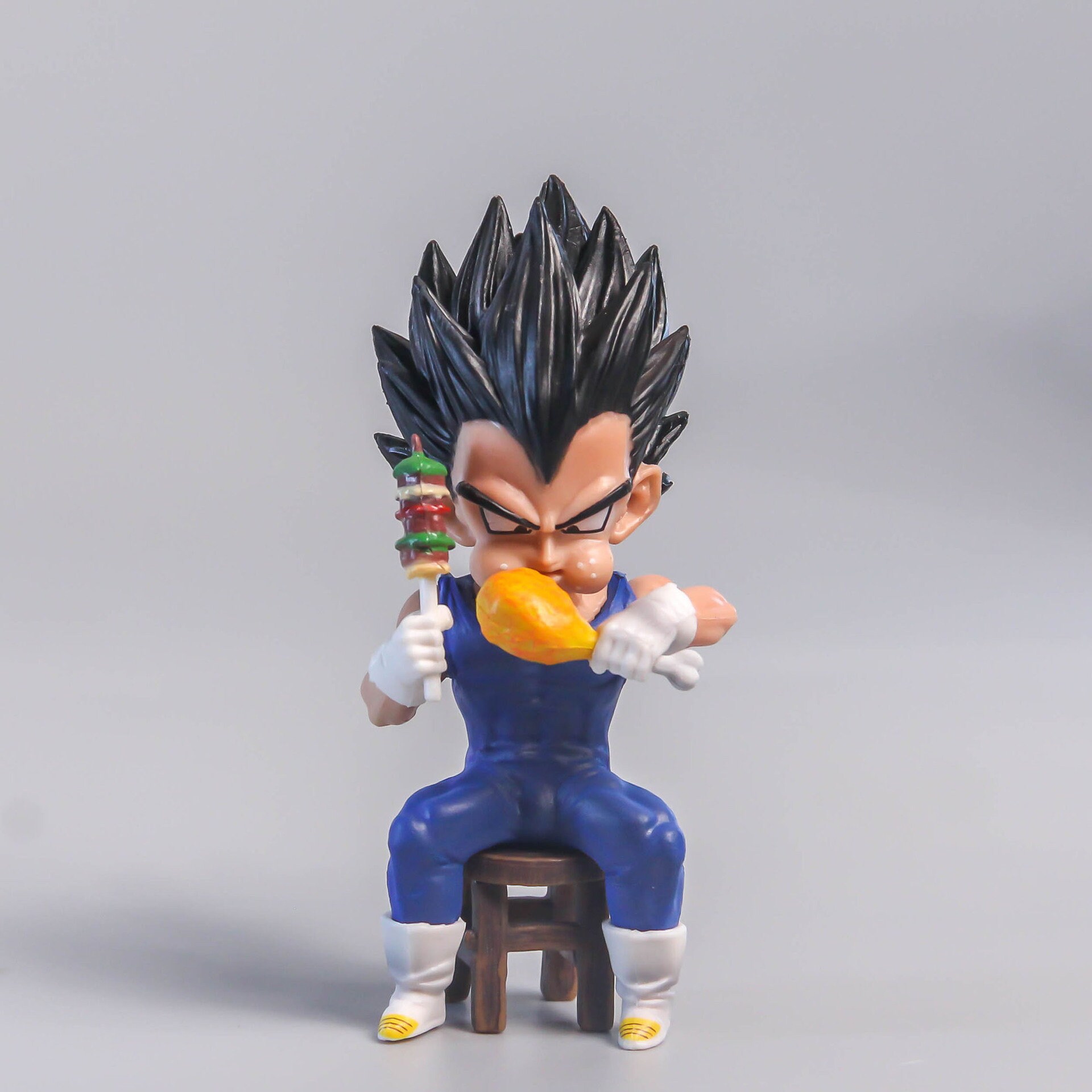 Dragon Ball Z Son Goku & Vegeta Eating Figure Anime Action Figures ...