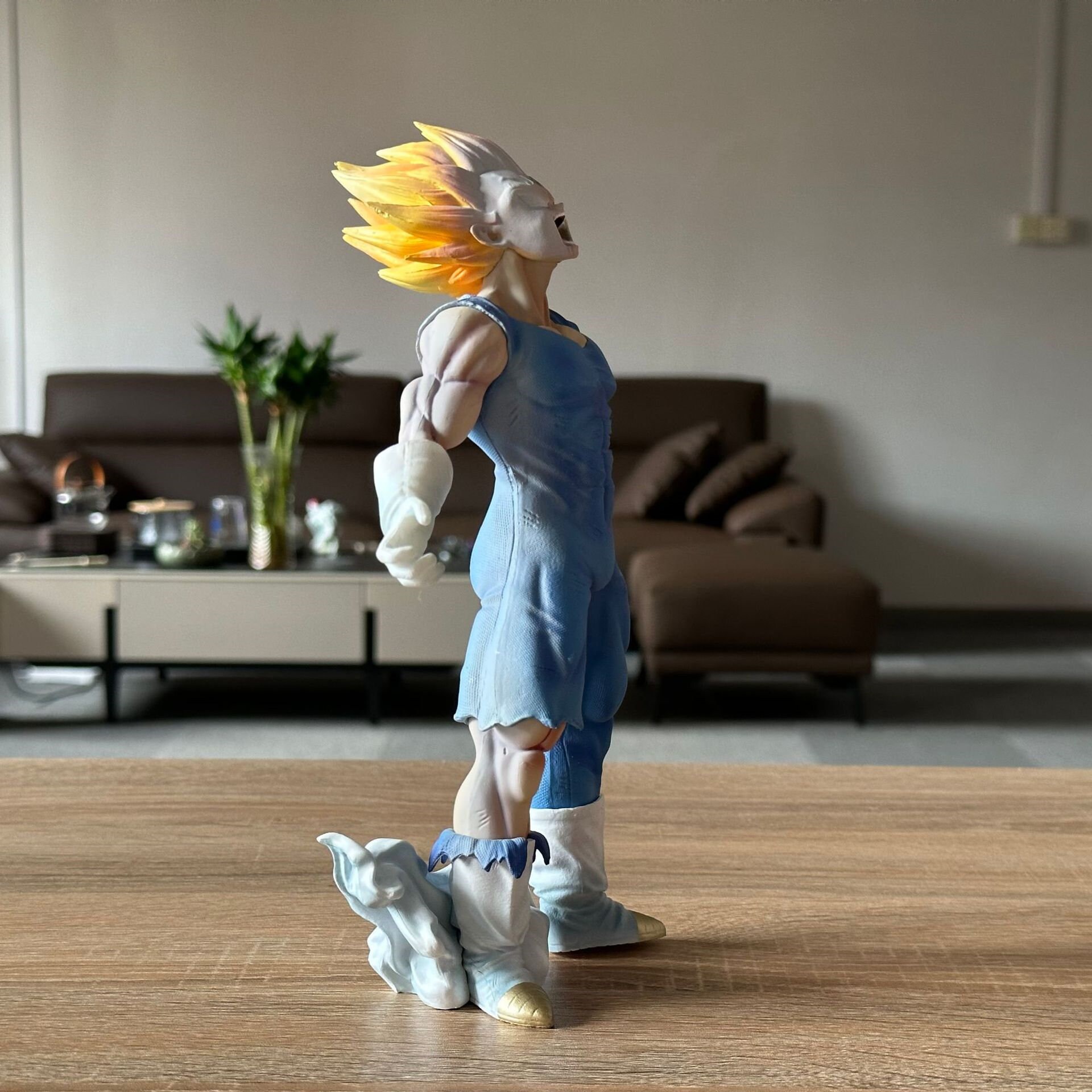 Majin Vegeta Figure Dragon Ball Z Vegeta Statue Self-destruct Figurine ...