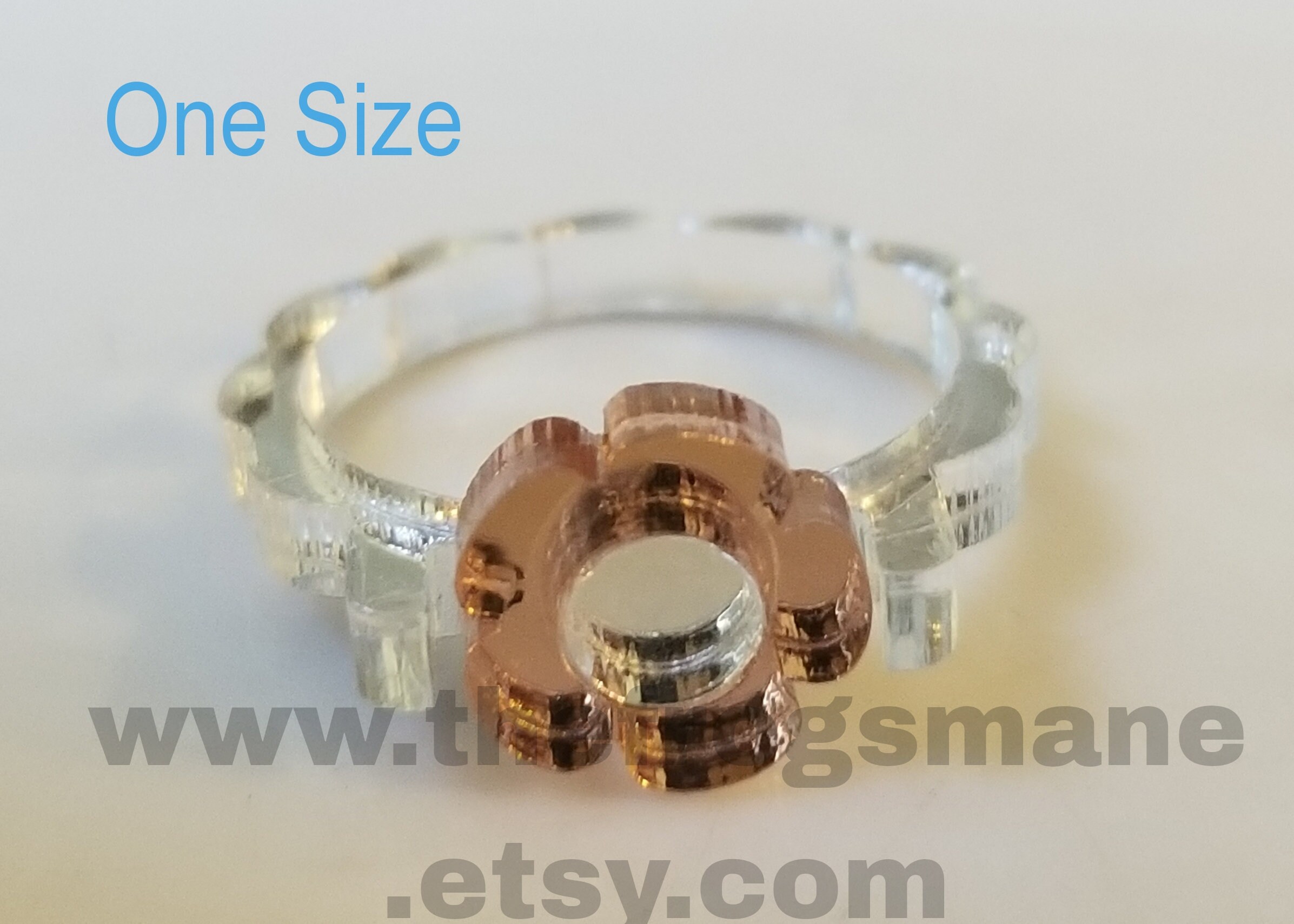 DIGITAL File | One Size Daisy Flower Ring Pendant Jewelry Making Files ...