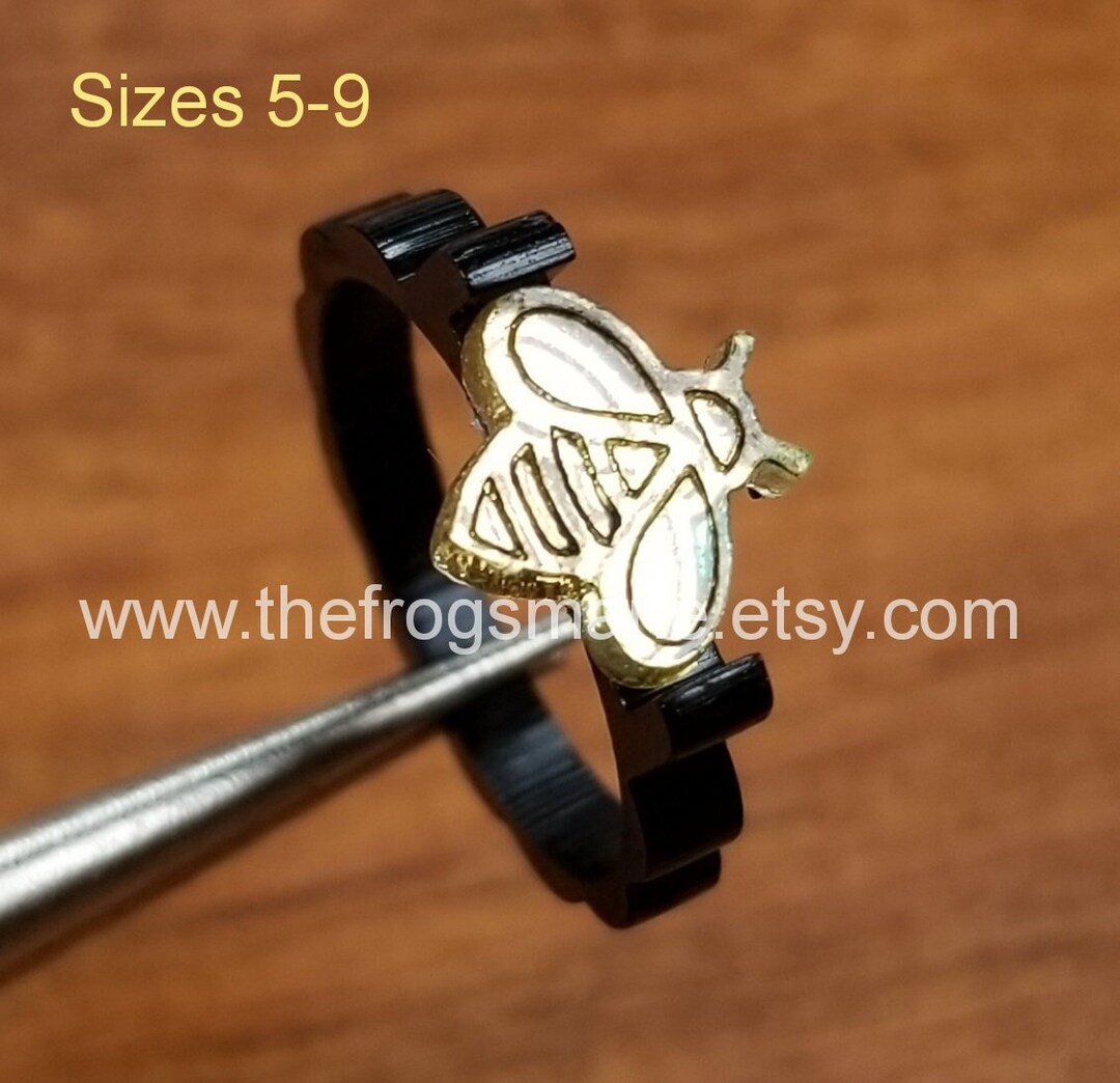 DIGITAL File Bundle | Honey Bee Ring Multiple Sizes (5-9) Jewelry Laser ...