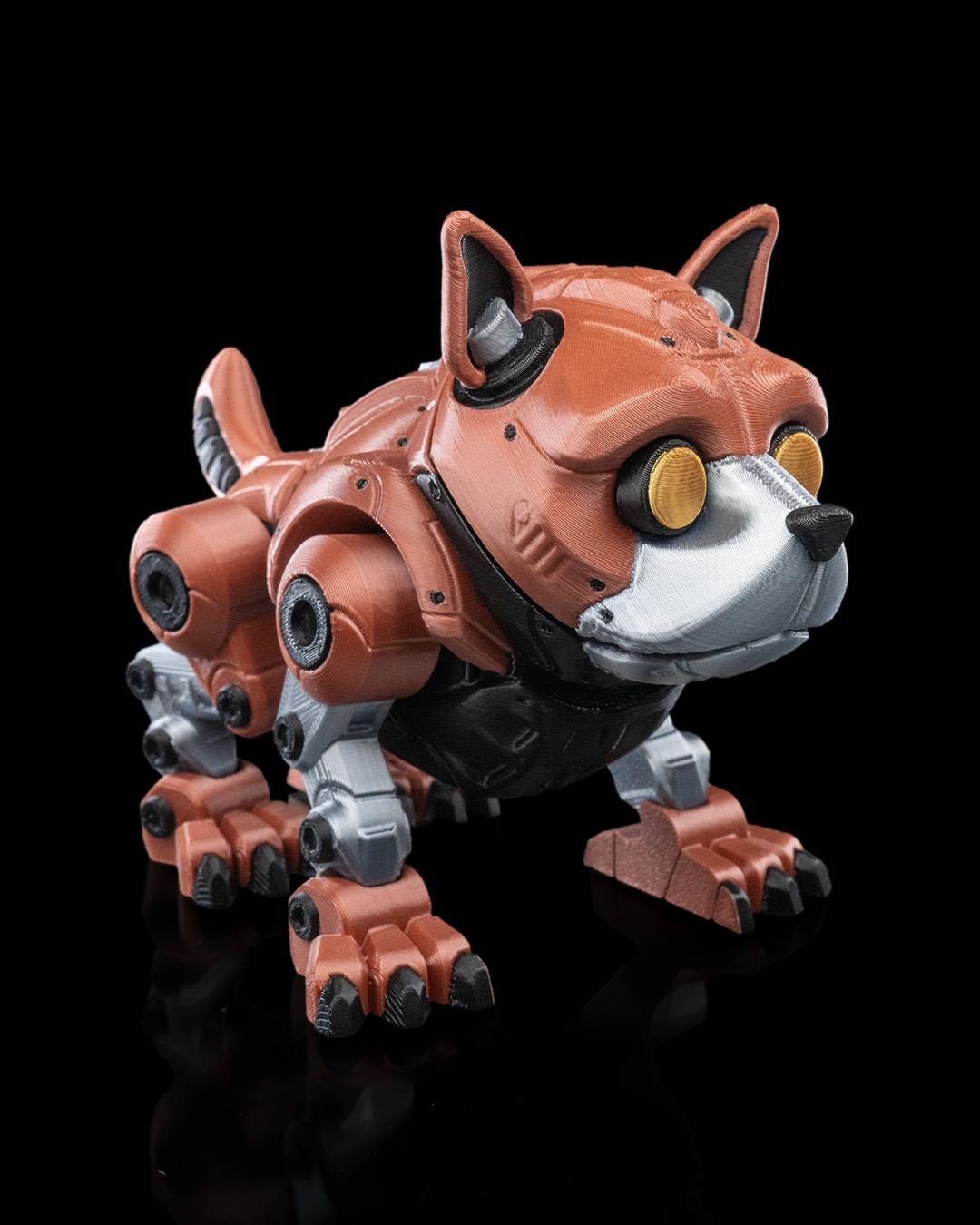 Futuristic Robotic Dog Toy With Hamster Pilot Playful & Unique ...