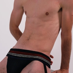 Men’s Crochet PDF Pattern, Classic Jockstrap, Video Tutorials Included, Crochet Jockstrap ...