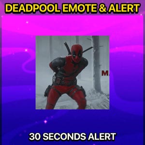 DEADPOOL DANCE MEME - Meme Emote | Stream Emote | Animate Emote ...