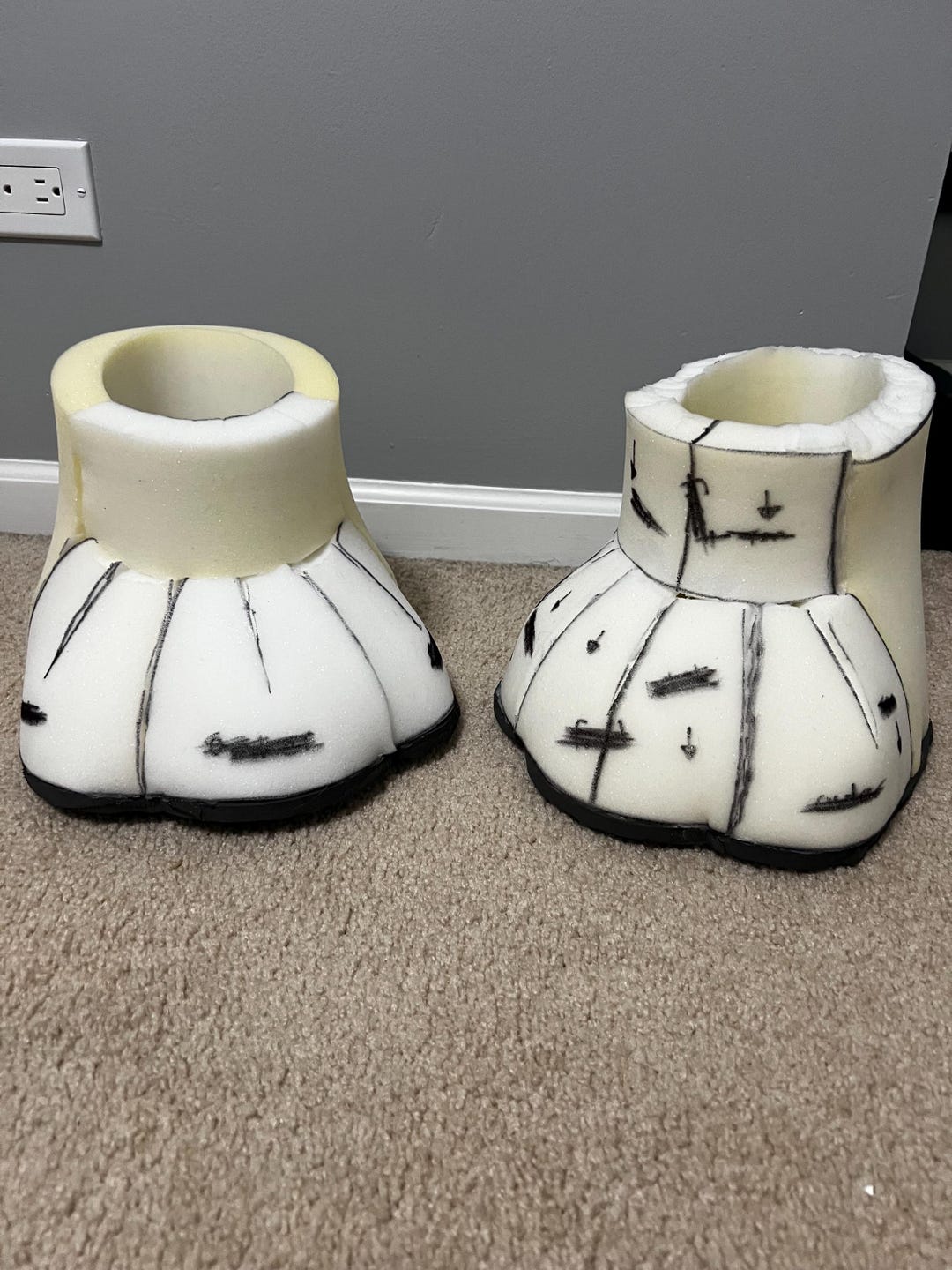 3 Toed Feetpaw Base for Fursuits - Etsy