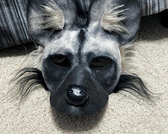 African Wild Dog Mask - Etsy