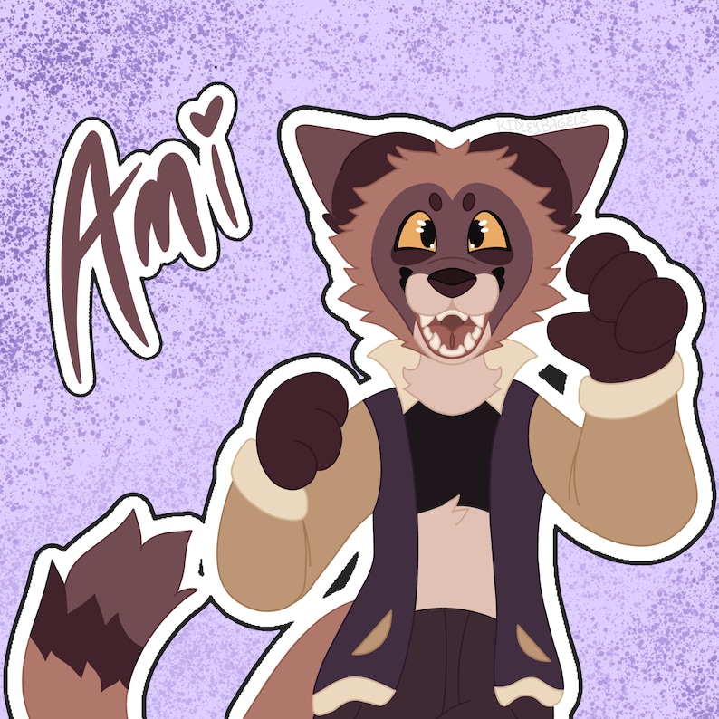 Half Body Furry Art Commission - Etsy