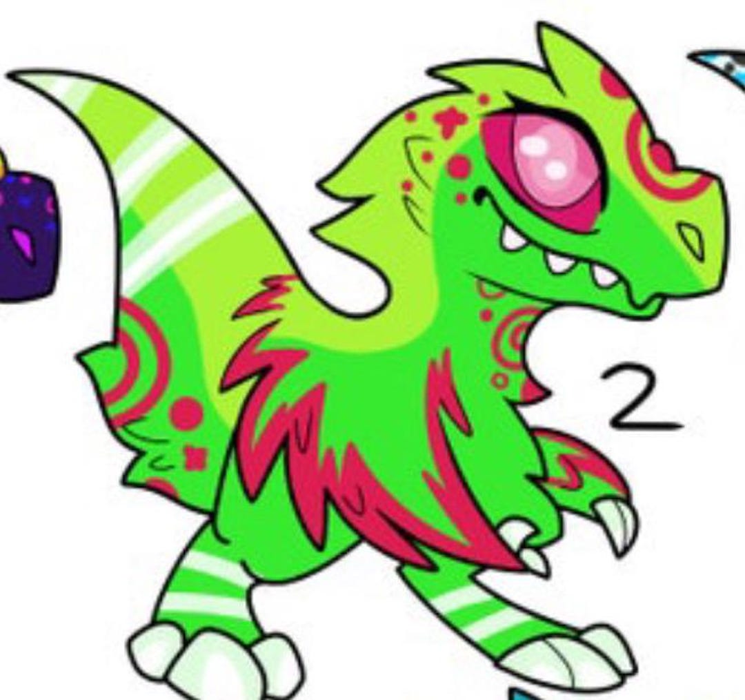 Raptor Furry Adoptable - Comes With 1 Extra Piece of Art! - Etsy